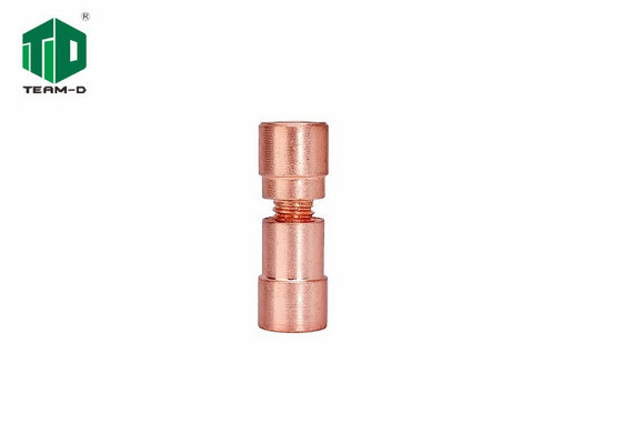Golden Color Double Female Connector For Hydraulic Diamond Wire Saw Machine