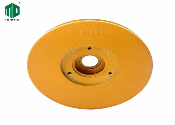 259*29.5*65mm Polishing Aluminum Wheels For Controlling Wire Golden / Green Color
