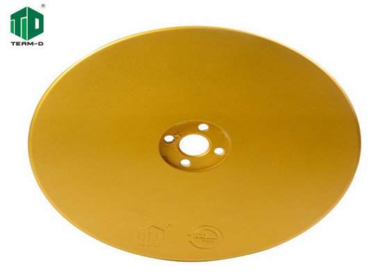 259*29.5*65mm Polishing Aluminum Wheels For Controlling Wire Golden / Green Color