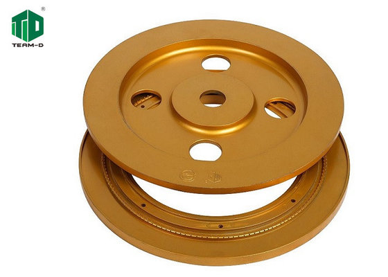 Wire Saw Machine Concrete Equipment Parts Auxiliary Wheel With Anti Slip Stud