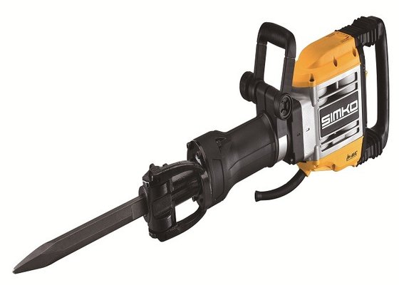 Heavy Duty Powerful Electric Breaker Hammer With Ergonomic Side Handle Soft Grip