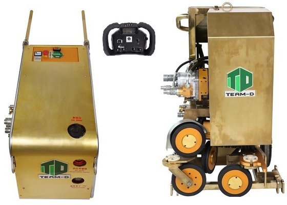 wireless remote control hydraulic wire saw machine cutting concrete and stone