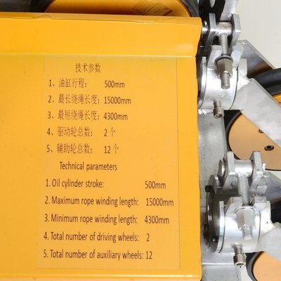 Horizontal Hydraulic Wire Saw Machine With Magnesium Aluminum Alloy Row Wheels