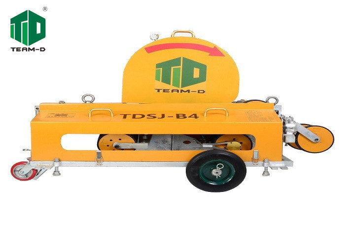 High Speed Granite Wire Saw Cutting Machine , Horizontal Saw Machine For Quarry
