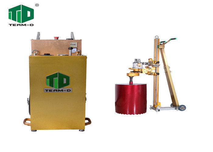 Hydraulic Core Drilling Machine , Concrete Drilling Machine Three Power Motor