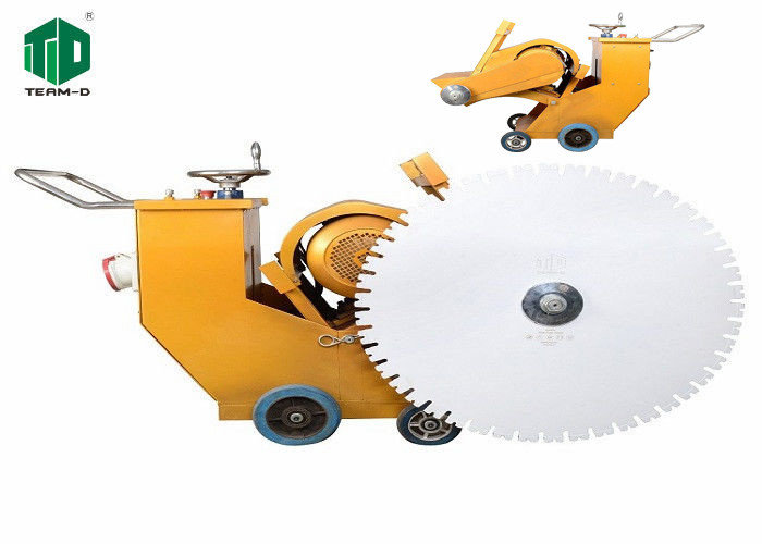 15 KW Manual Control Electric Road Saw Machine For Small Space Construction
