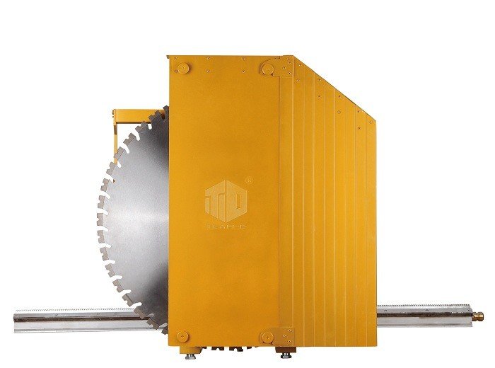 1290 RPM Max Speed Hydraulic Wall Saw Machine 830 Mm Max Cutting Depth