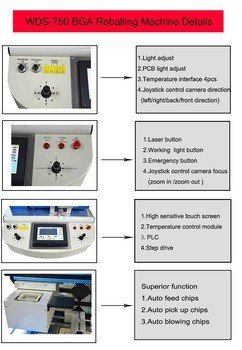 BGA Rework Station For Motherboard TV Laptop PS3 XBOX360 Mobile solder