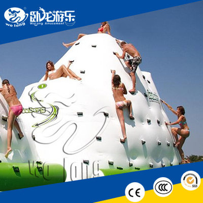 Kids and adults inflatable iceberg water climbing toys for sale with low price for sale