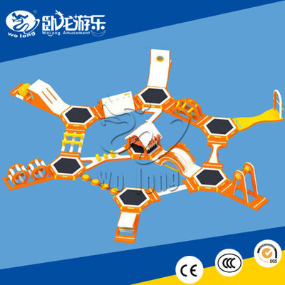 Giant Inflatable Floating Water Park For Adults, Floating Inflatable Aqua Park Adventure Water Sports