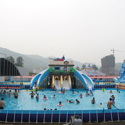 Hot-Selling Used Water Park Playground Slide For Resorts/ Beach Swimming Pool