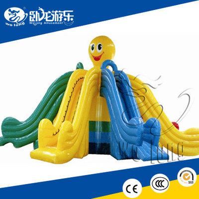 Popular combo inflatable bouncer with slide / kids inflatable jumping castle combo