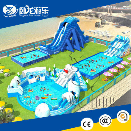 China Supplier Largest Inflatable Water Park/ Water Park Games For Adults / Water Park Equipment Price For Sale