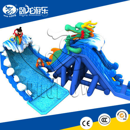 factory price giant inflatable water slide for sale,big water park hippo slide for fun