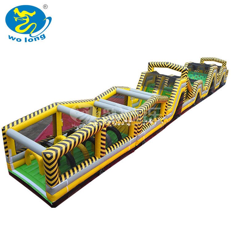 HOT wipeout inflatable obstacle course/giant commercial adult inflatable obstacle course/ inflatable obstacle