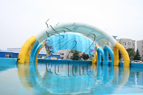 Customized Wholesale Newly Developed Inflatable Swimming Pool/Inflatable Water Slide With Swimming Pool