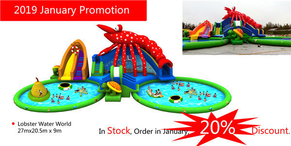 Best PVC giant inflatable water slide for adults inflatable water park equipment