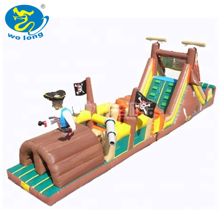 Crazy game inflatable 5k obstacle course , adult inflatable obstacle course for sale