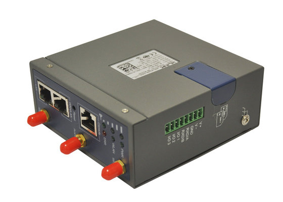 Router M2M, router montado sobre carriles del acuerdo 3G del puerto HSPA+ de la entrada-salida del estruendo de WCDMA
