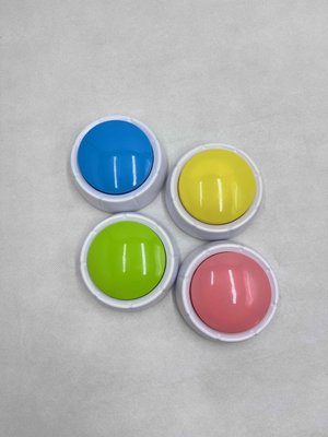 Pet Interactive Custom sound recordable talking push buttons for pets training dog button dog talk button Pet Training S