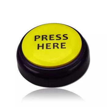 Custom programmable craft novelty sound voice music talking recording easy button for promotional