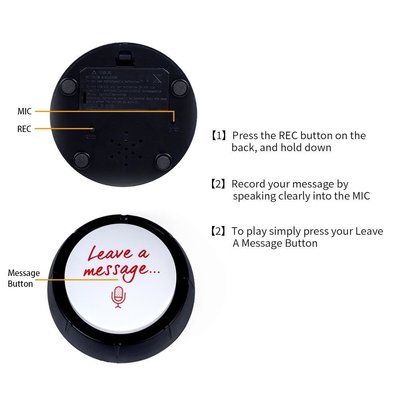 Newly Designed Educational Pet Dog Answer Button Push Dog Talking Paw Buttons Mini Dog Voice Recording Talk Buttons