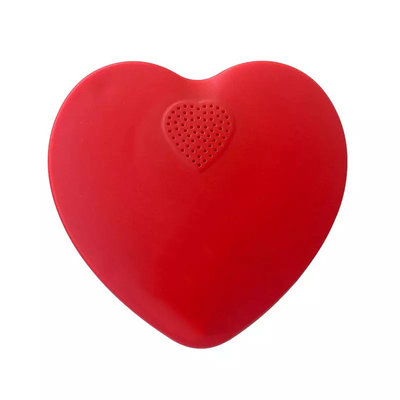 2022 factory mp3 micro heart shaped voice recorder for TEDDY bear toy sound module heart shape