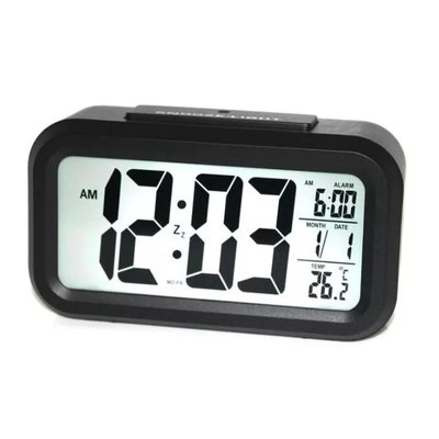 LED LCD bedroom clock that looks at night digital alarm clock Colorful