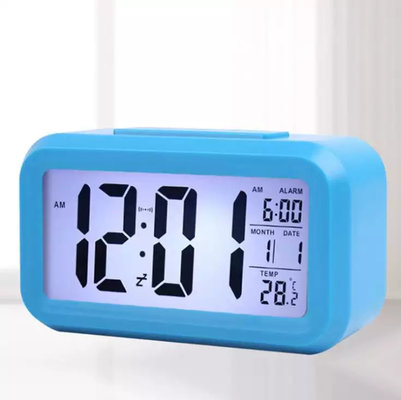 LED LCD bedroom clock that looks at night digital alarm clock Colorful