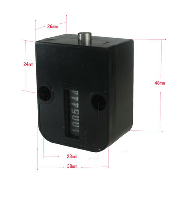 Long lifespan high quality mechanical mould shot counter mould monitoring cycle counter