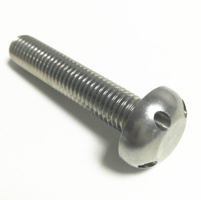 Custom stainless steel four hole anti theft screw and its tool/key made in China