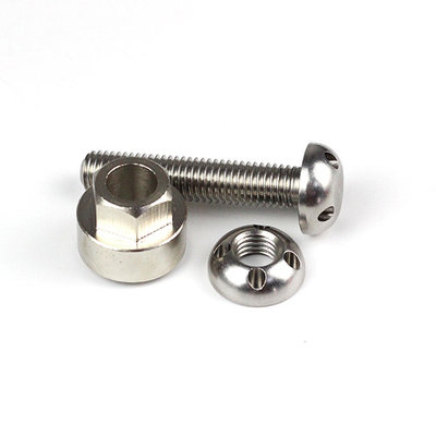 Patent stainless steel anti theft nuts security bolts and nuts auto spare parts