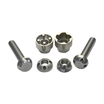 Patent stainless steel anti theft nuts security bolts and nuts auto spare parts