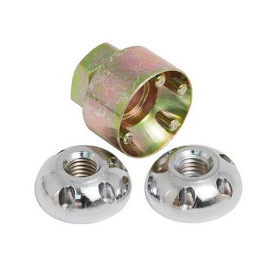 Special anti-theft bolt and nut for car's led light bar