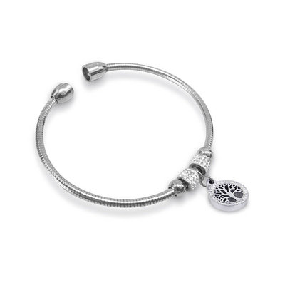 wholesale gold tree of life stainless steel 316l jewelry bracelets for women jewelry