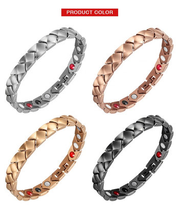 Factory Direct Bio Magnetic Bangle Bracelet Health Jewelry Germanium Titanium Bracelet
