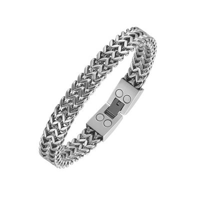 2021 Mens Stainless Steel Jewelry Cuban Bracelet Gold Plated 18k Chain Bracelet