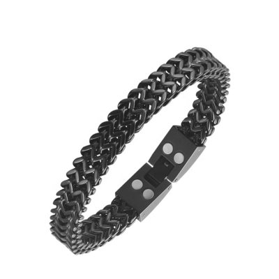 2021 Mens Stainless Steel Jewelry Cuban Bracelet Gold Plated 18k Chain Bracelet