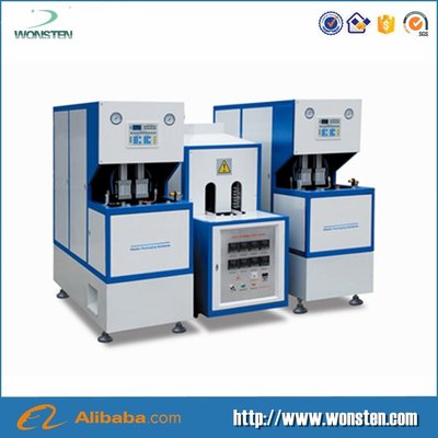 Juice / Water Bottle Blowing Machine , PET Bottle Stretch Blow Moulding Machine