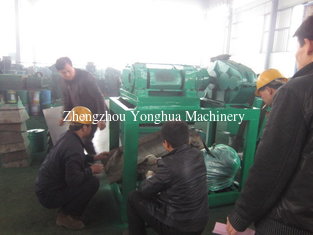 China double rollers granulator for organic fertilizer plant  supplier
