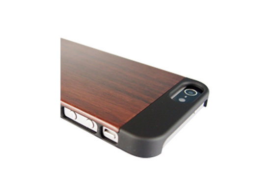 Handmade iPhone 5S / iPhone 5 Wooden Back With PC Case Anti-scratch and Dust Proof