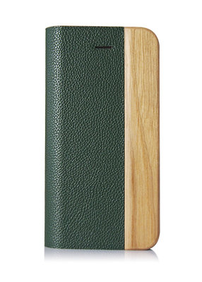 Wallet Stand Iphone 5 / 5S Leather Flip Phone Case Custom Leather Cell Phone Cases