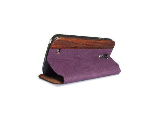 Samsung Galaxy S4 Flip Shell Real Leather Cell Phone Case , Mobile Phones Back Cases
