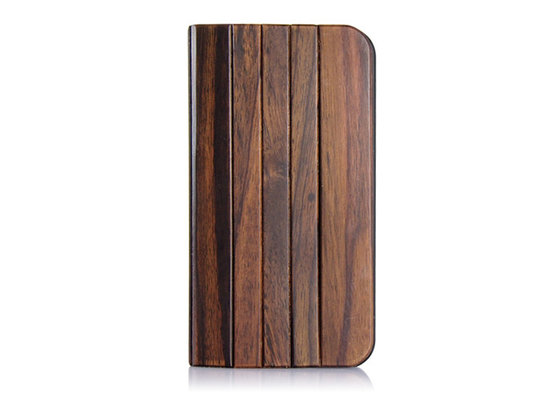 Hand Made Hard Cover Wood Folio Case , Personalized Apple iPhone 4 / 4s Protective Cases