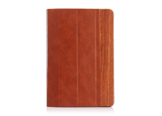 Magnetic Tablet iPad Protective Shell Ipad Mini Leather Folio Case With Customized Logo