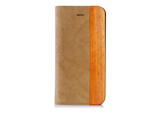 Multi Color PU Or Genuine Leahter Flip Mobile Phone Cases for Apple Iphone 5 / 5S