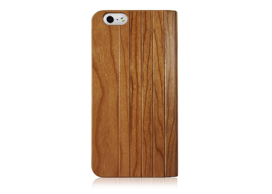 Wallet Mobile Phone Protective Cases / Wooden Cell Phone Case for Iphone 6 Protection