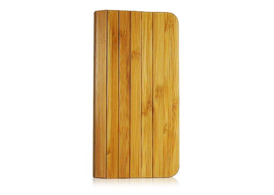 Handmade Slim Bamboo Iphone 6 Phone Cases Folio Cellular Phone Cases With Stand