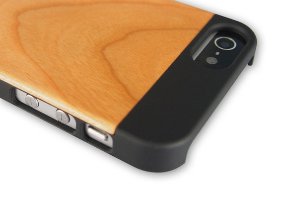 Fashion Luxury Iphone 5 Cherry Wood Personalized Cell Phone Cases for Girl or Boy
