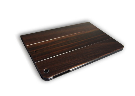 Rugged Recycling Wood Ipad Protection Case , Unique Ipad Air Wooden Case for Boy Students